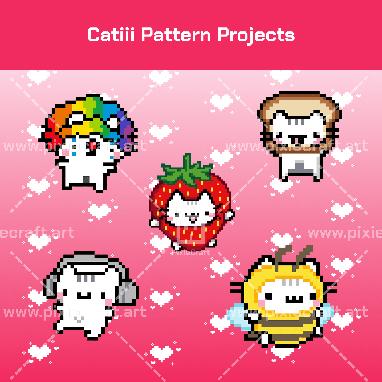 Catii Pattern Projects | PixieCraft Patterns