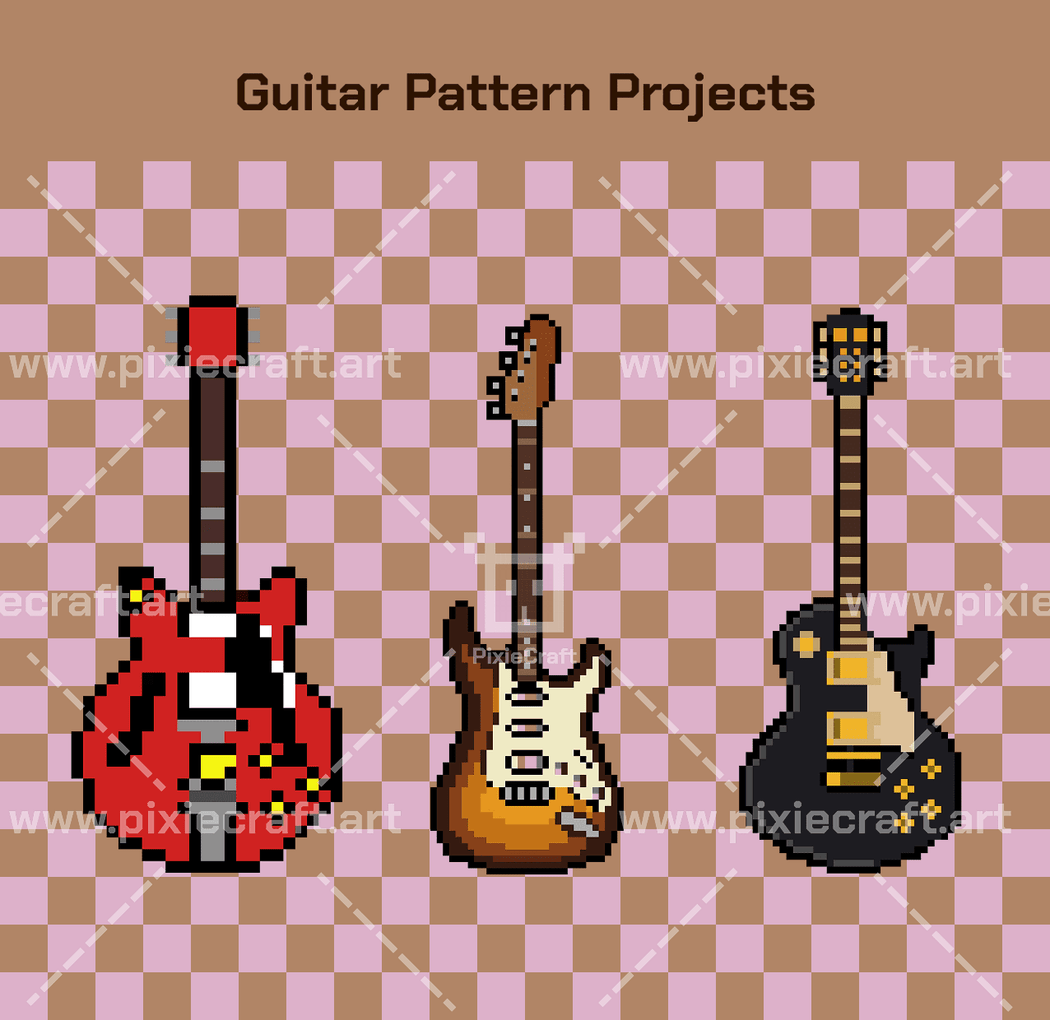 Guitar Pattern Projects – PixieCraft