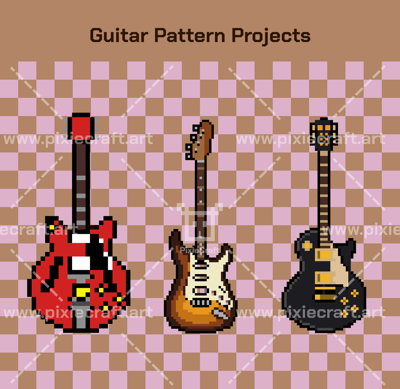 Guitar Pattern Projects – PixieCraft