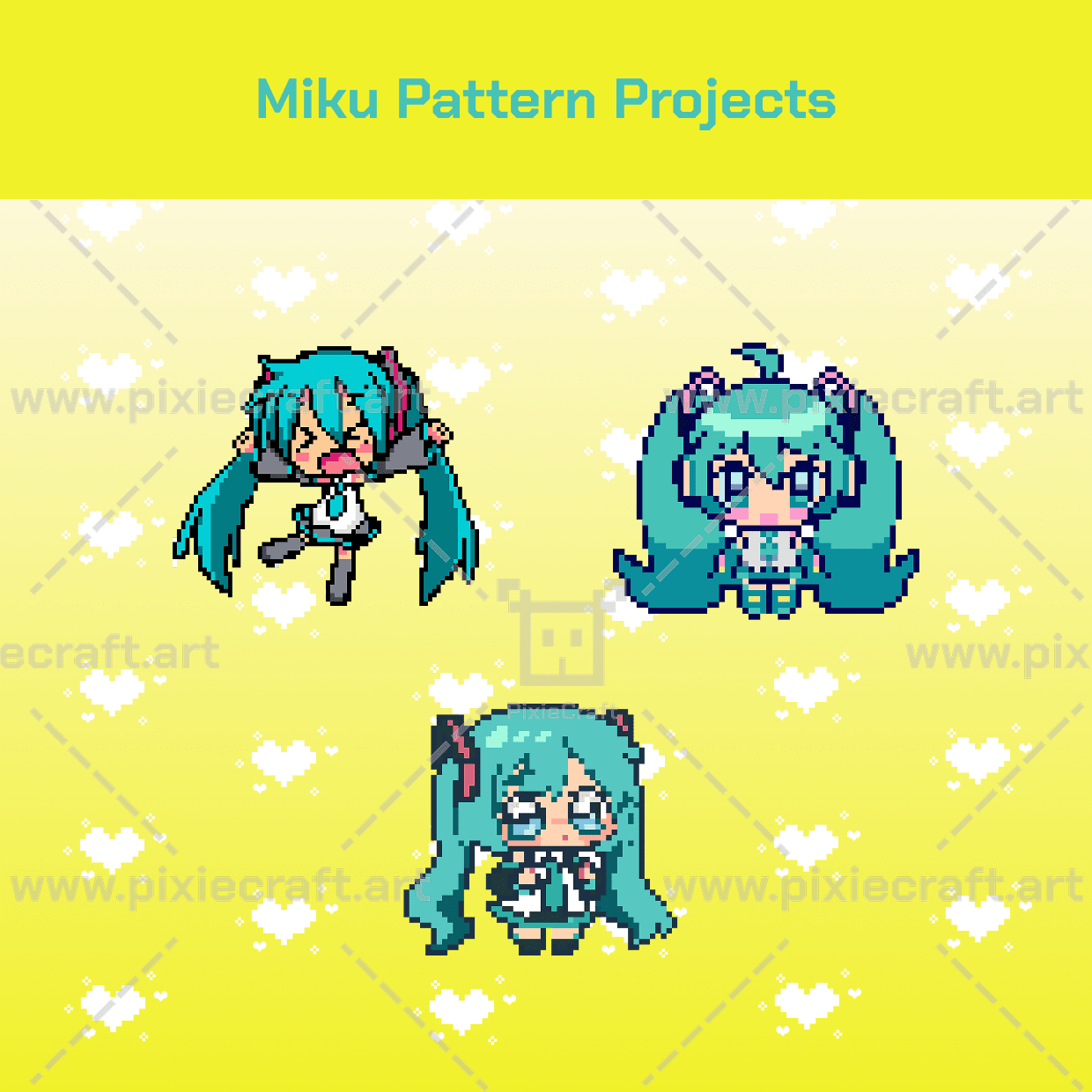 Miku Pattern Projects – PixieCraft