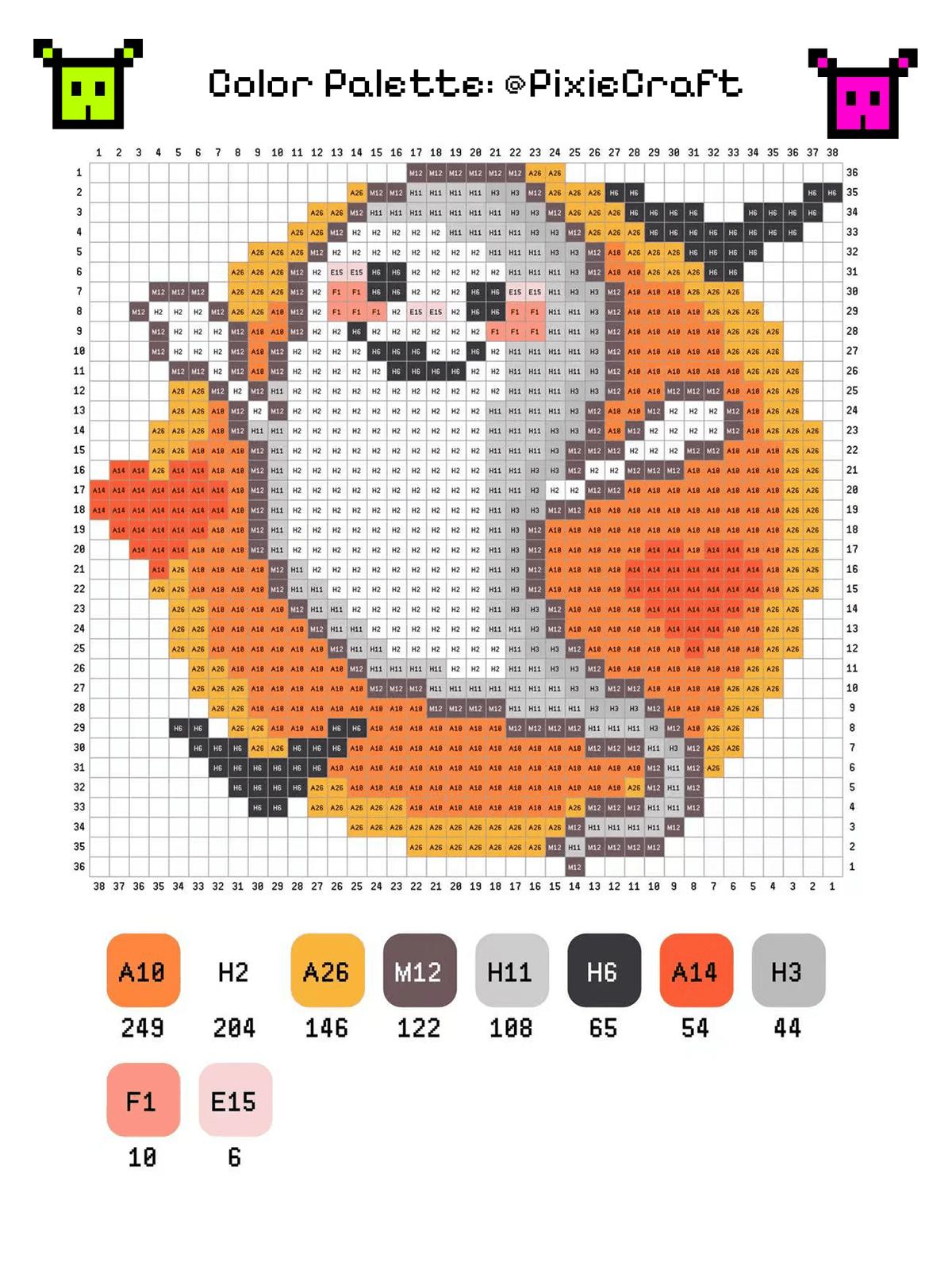 Moon Crescent Ghost | PixieCraft Patterns