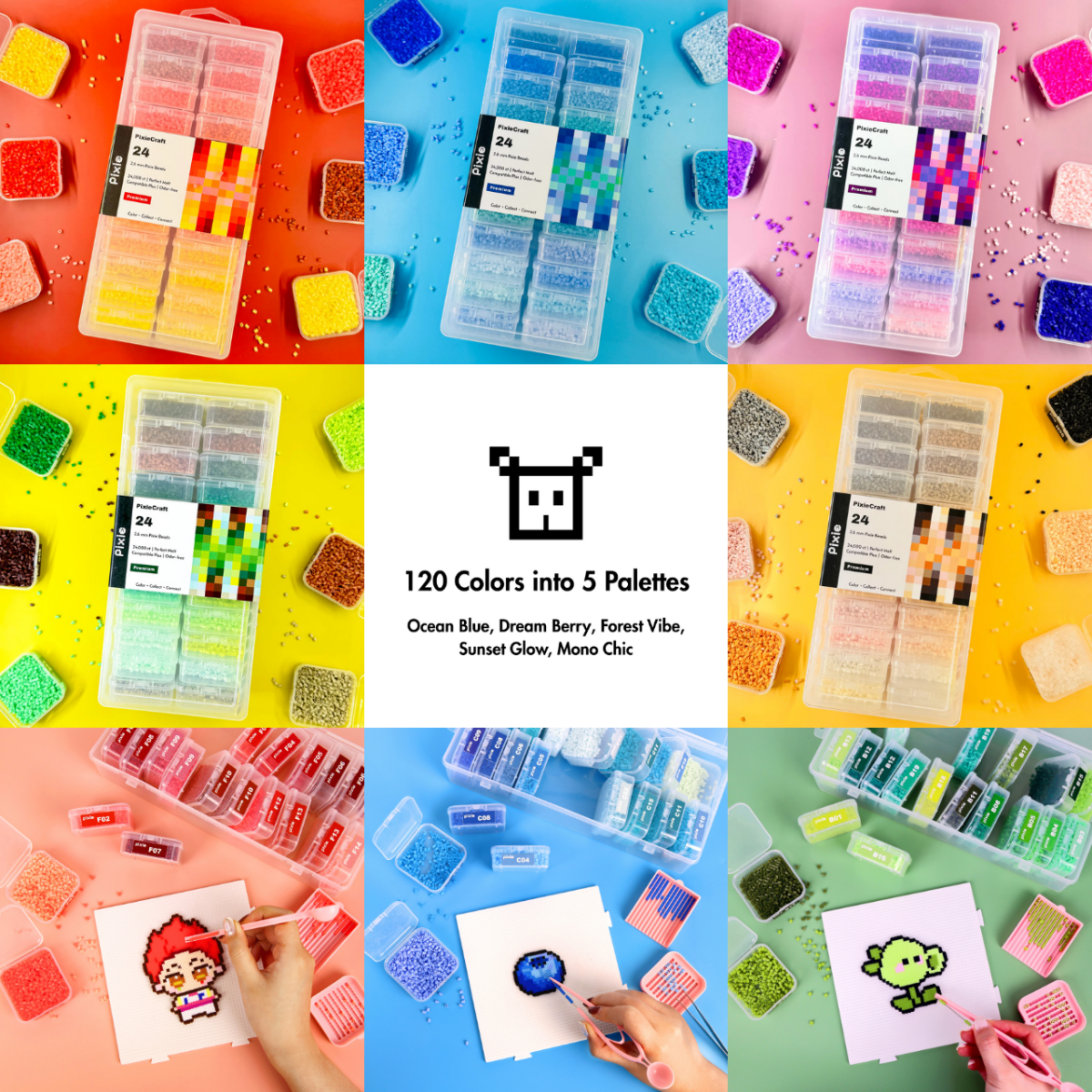PixieCraft | 2.6mm perler beads perfect melt