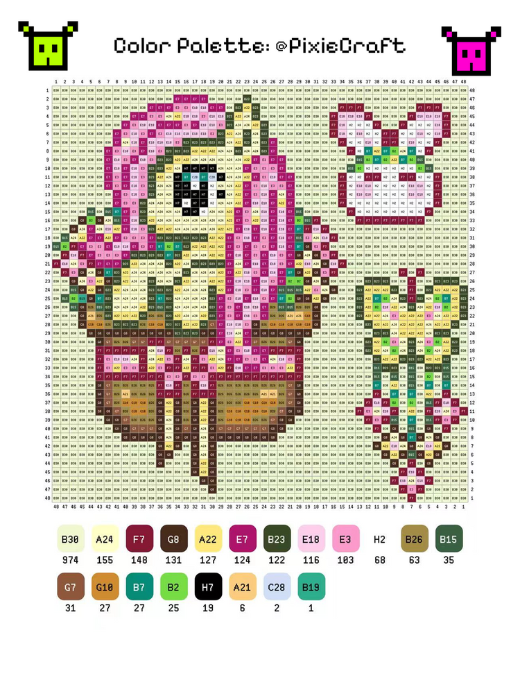 PixieCraft | 2.6mm perler beads perfect melt