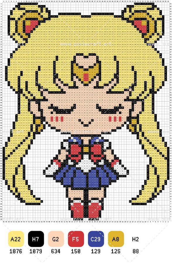 Sailor Moon Pattern Projects – PixieCraft