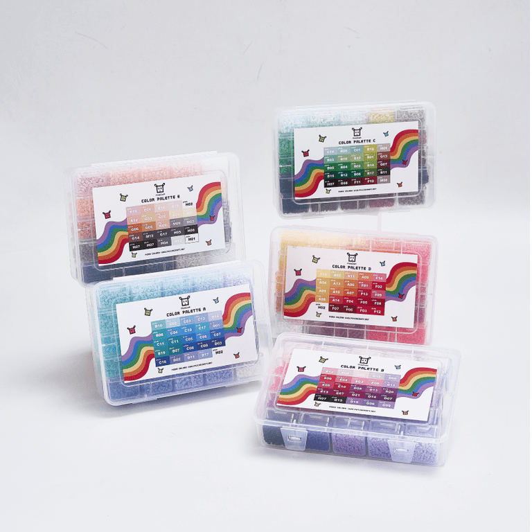 PixieBeads 120 Premium Combo Cube All-in-One Kit (New Edition) - 2.6mm ...